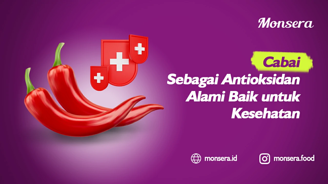 Cabai Sebagai Antioksidan Alami Baik untuk Kesehatan - Monsera